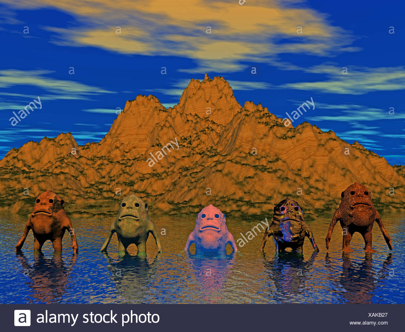 Swamp Monster High Resolution Stock Photography and Images - Alamy