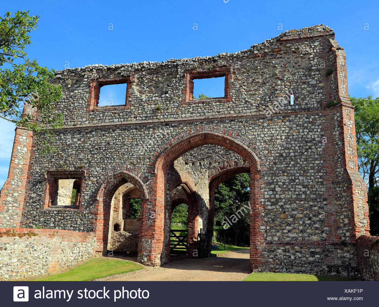 Castle Acre Priory, Norfolk High Resolution Stock Photography and ...