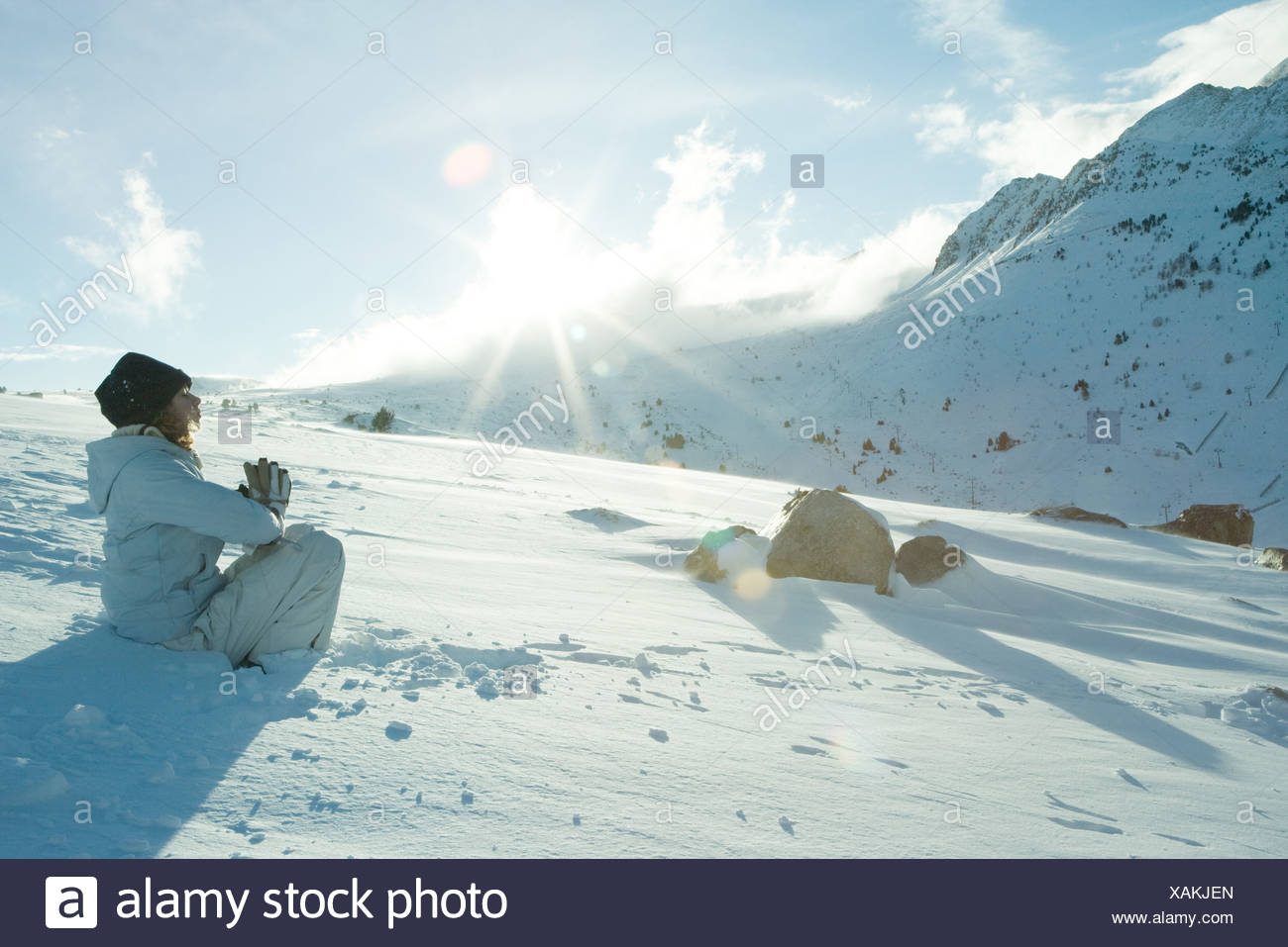 Prayer To Sun High Resolution Stock Photography and Images - Alamy