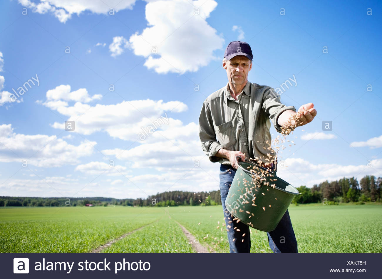 Seed Farmer High Resolution Stock Photography and Images - Alamy