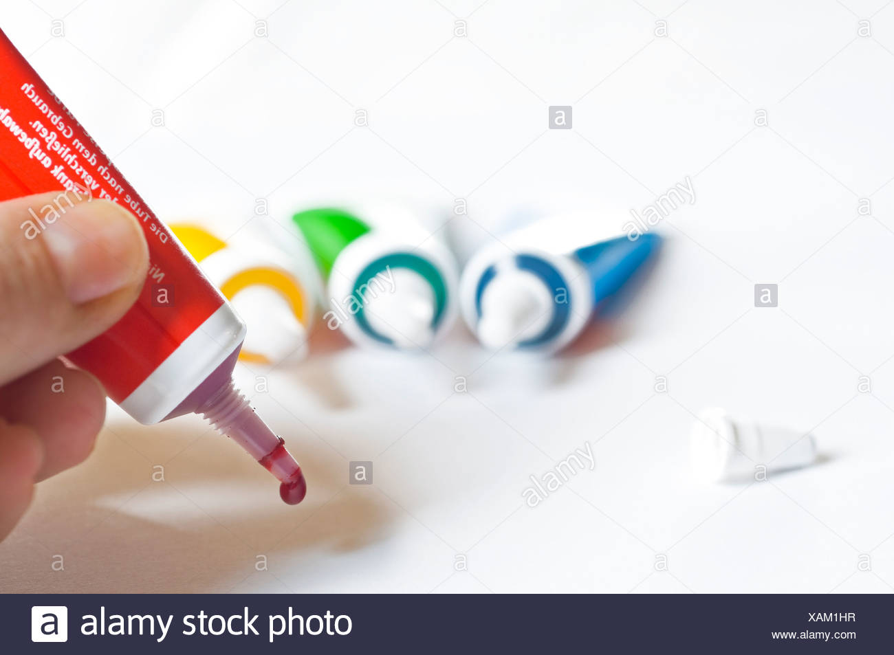 Coloring Food Tubes High Resolution Stock Photography and Images - Alamy
