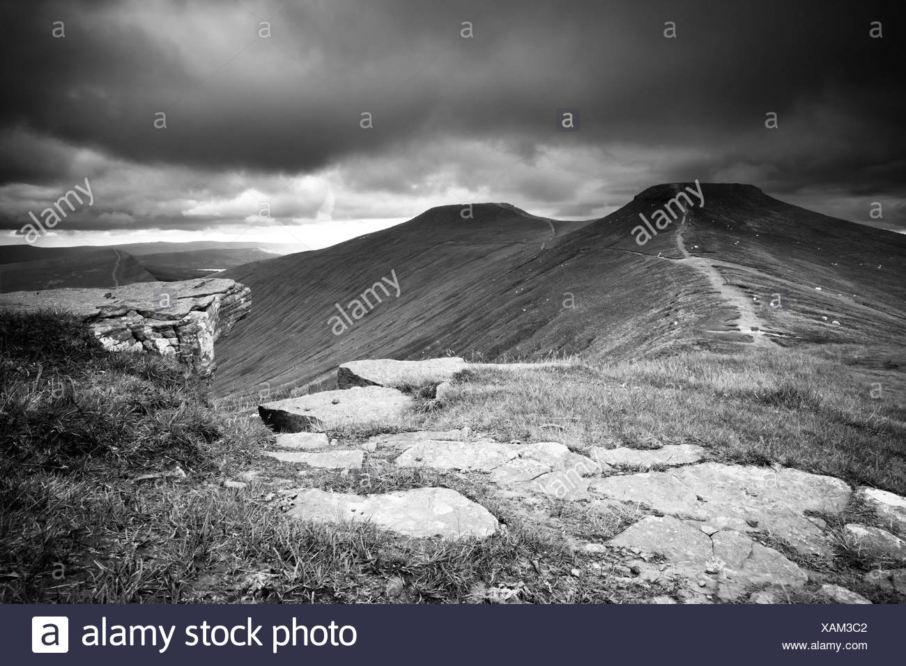 Pen Fan Corn Du Mountains High Resolution Stock Photography and Images ...
