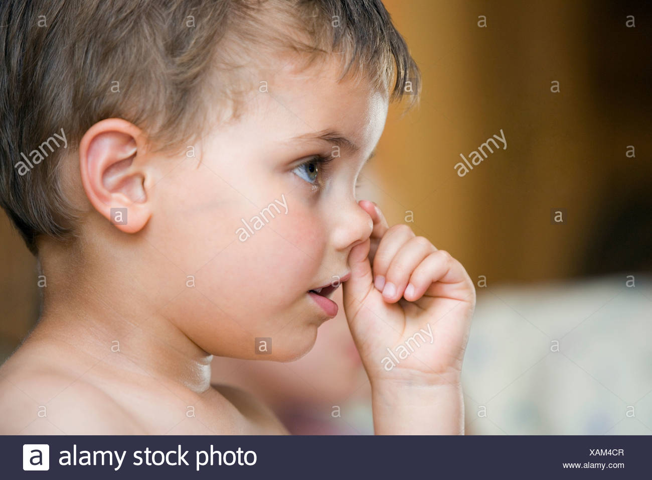 Picking Nose Toddler Stock Photos & Picking Nose Toddler Stock Images ...