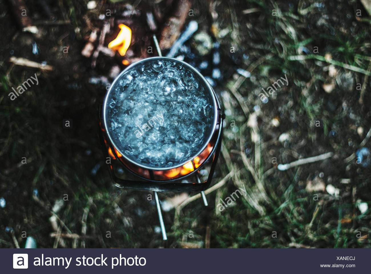 Boiling Water Camping High Resolution Stock Photography and Images - Alamy
