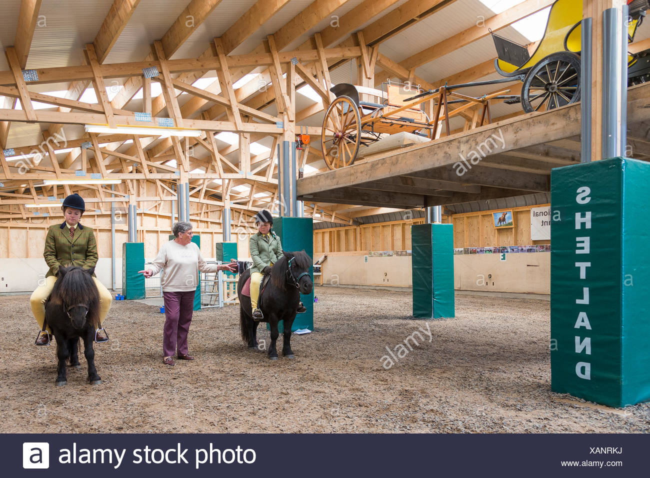 Riding Lesson Riding Hall High Resolution Stock Photography and Images ...