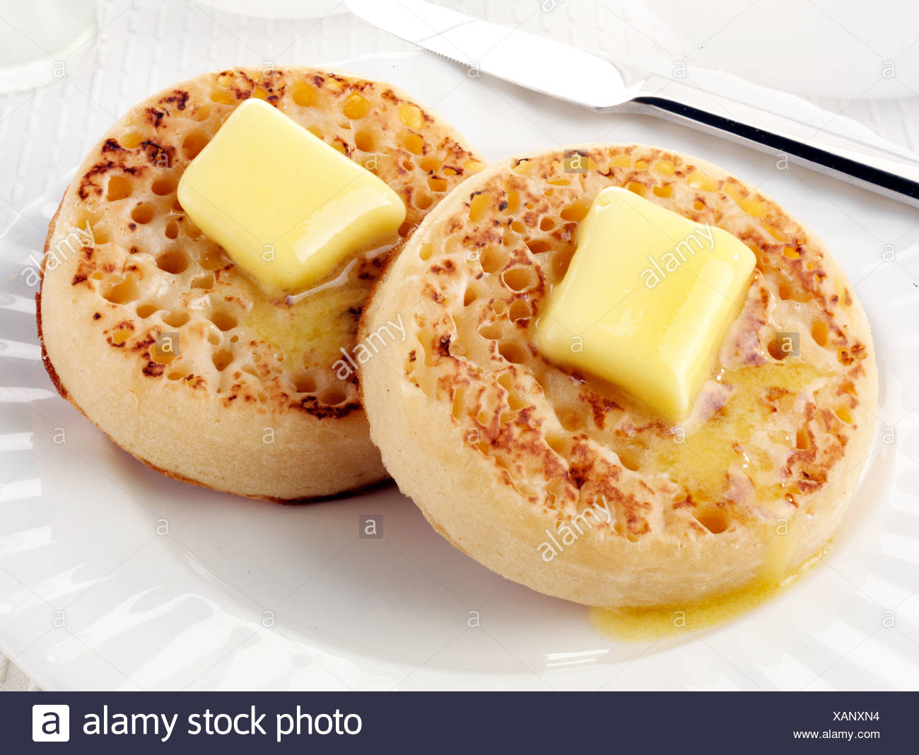 Crumpet Butter High Resolution Stock Photography and Images - Alamy