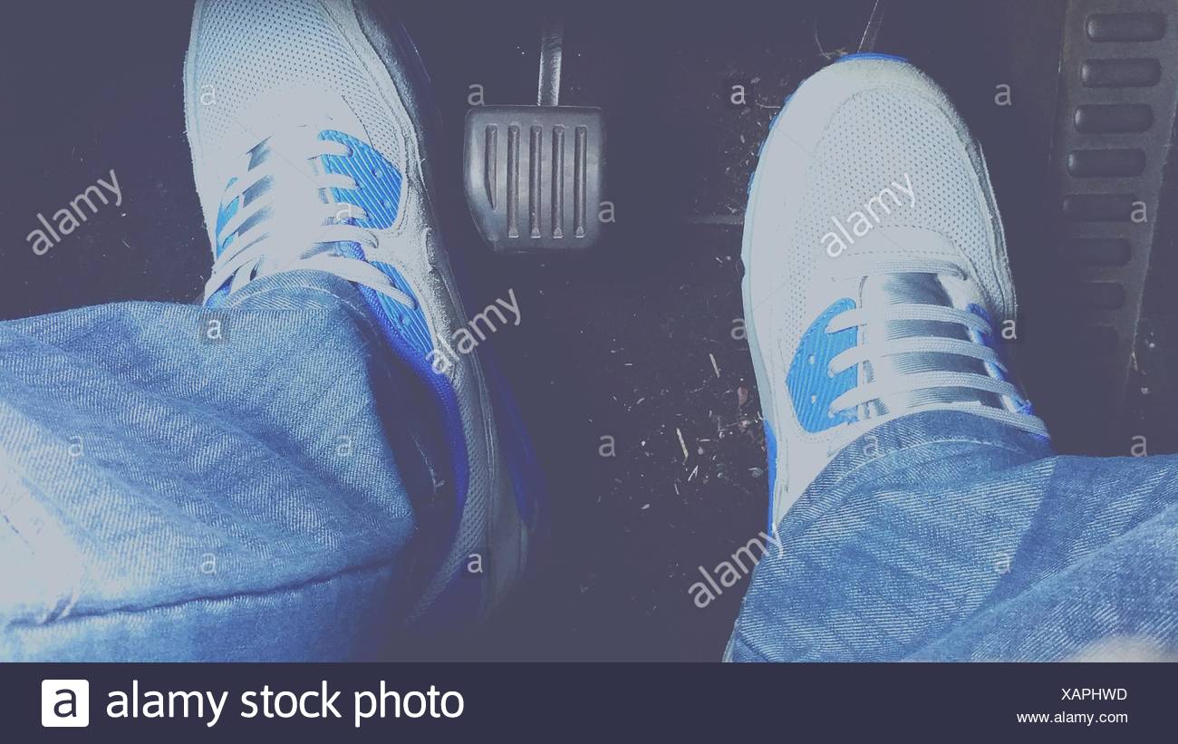 Car Foot Brake High Resolution Stock Photography and Images - Alamy