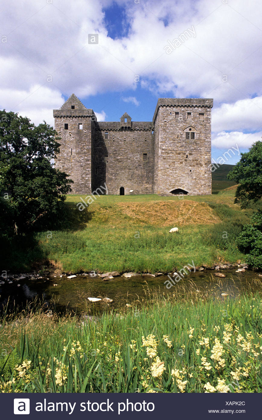 Hermitage Castle Scotland Uk High Resolution Stock Photography and ...