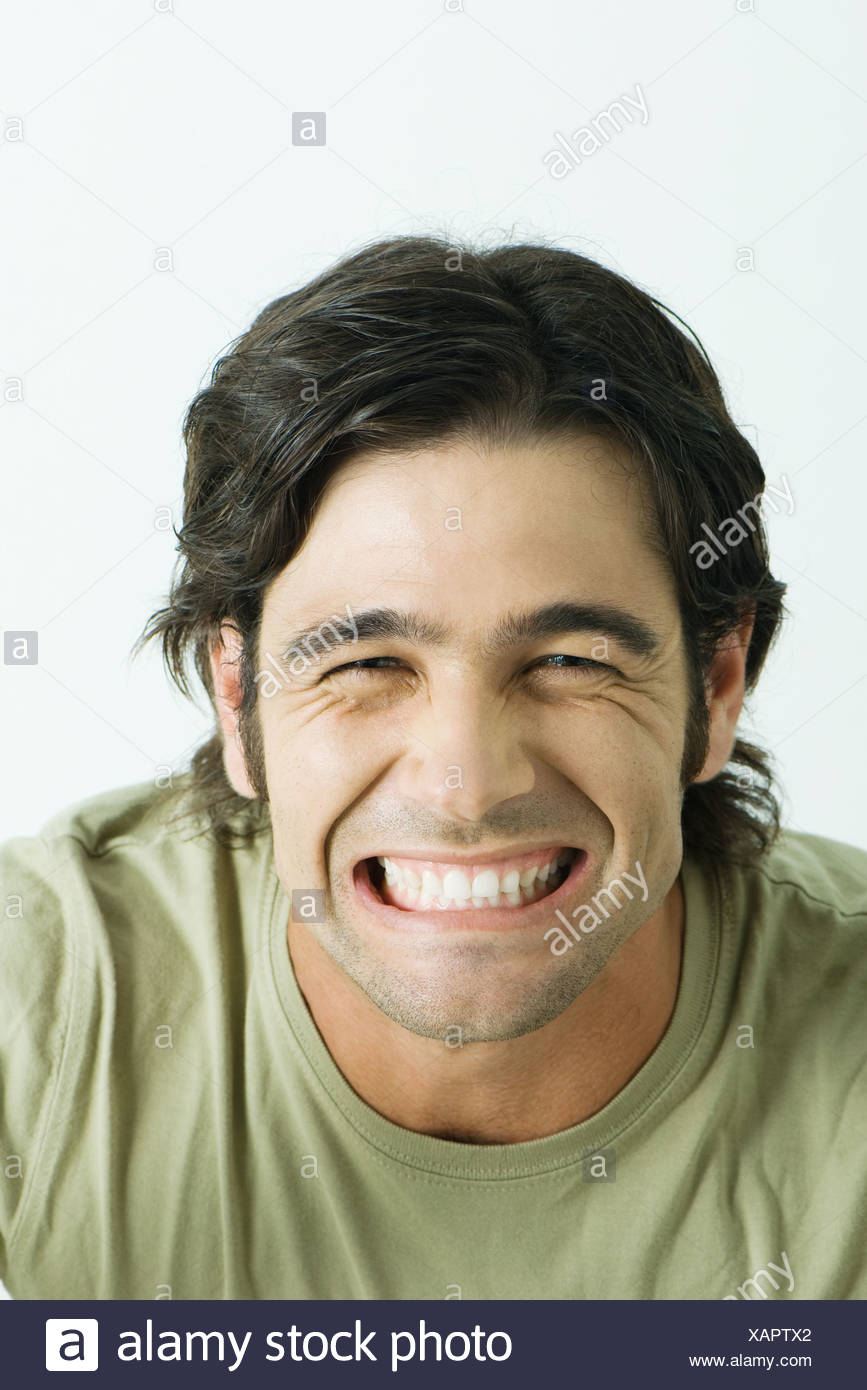 Man Gritting Teeth High Resolution Stock Photography and Images - Alamy