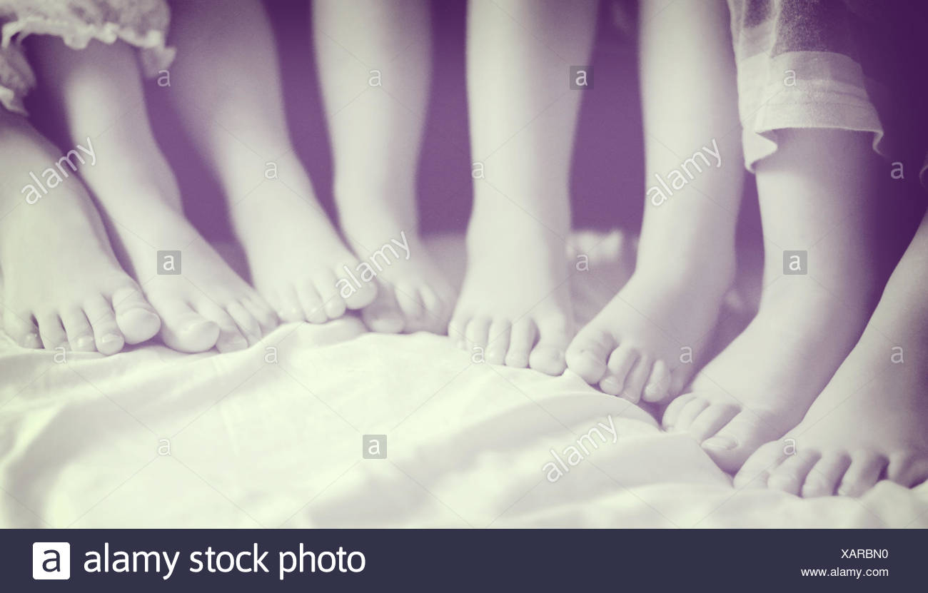 Close Up Girls Feet Stock Photos & Close Up Girls Feet Stock Images - Alamy