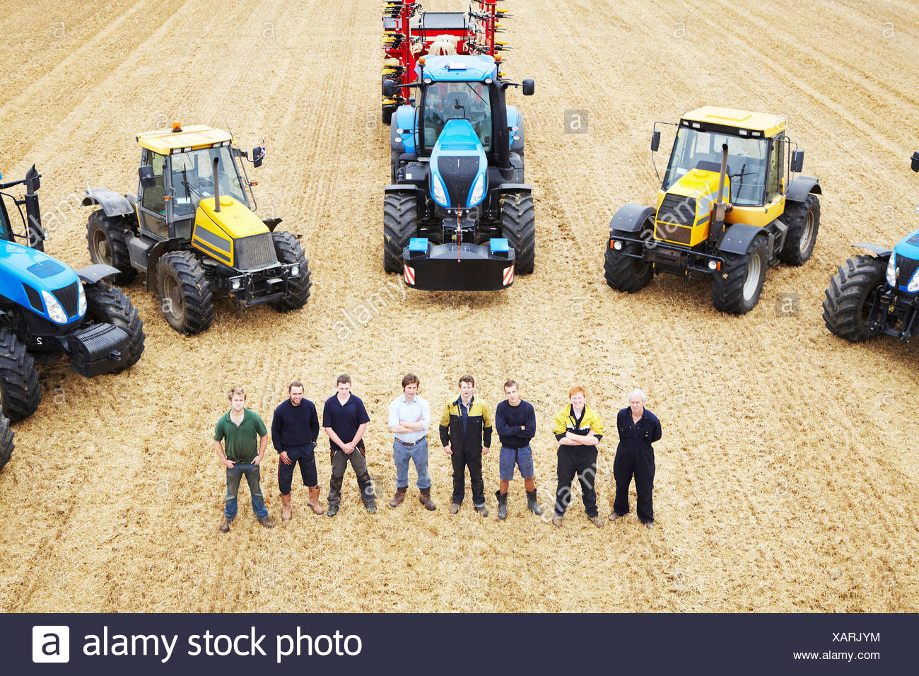 Farmer Posing With Tractor High Resolution Stock Photography and Images ...