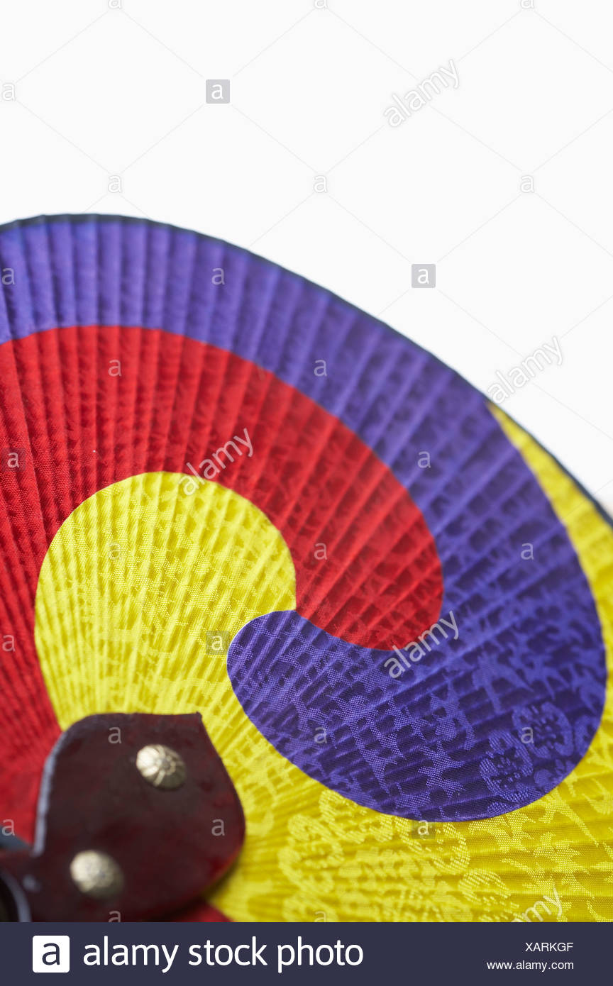 Korean Traditional Folding Fan High Resolution Stock Photography and ...