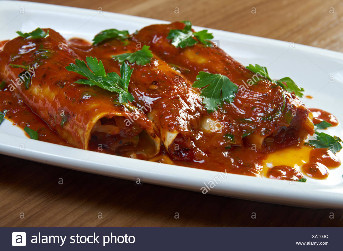Enchilada High Resolution Stock Photography and Images - Alamy