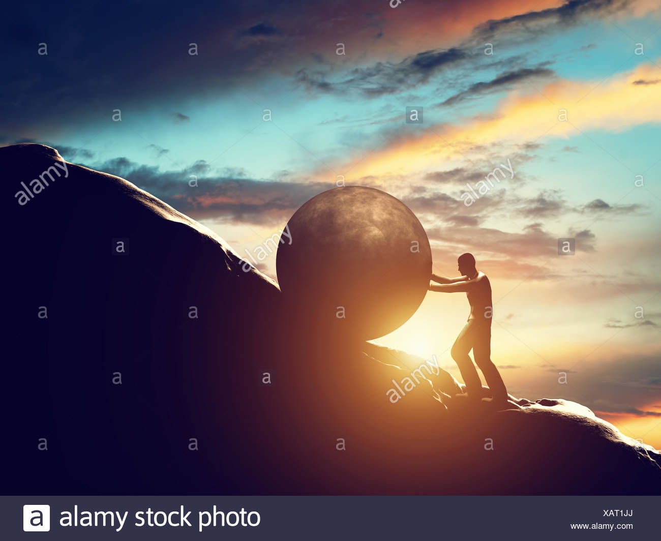 Sisyphus High Resolution Stock Photography and Images - Alamy