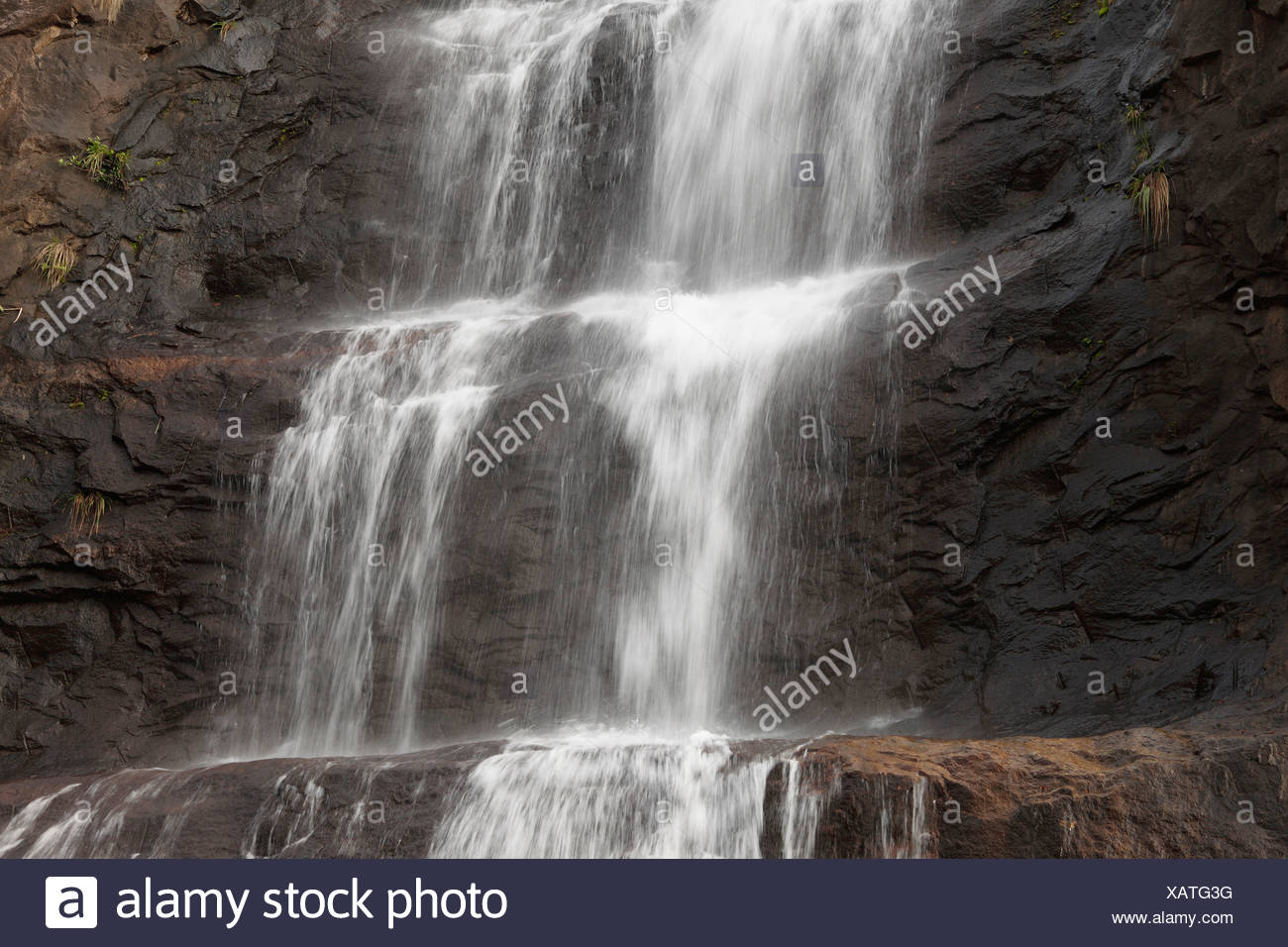 Courtallam Waterfalls Tamil Nadu India High Resolution Stock ...