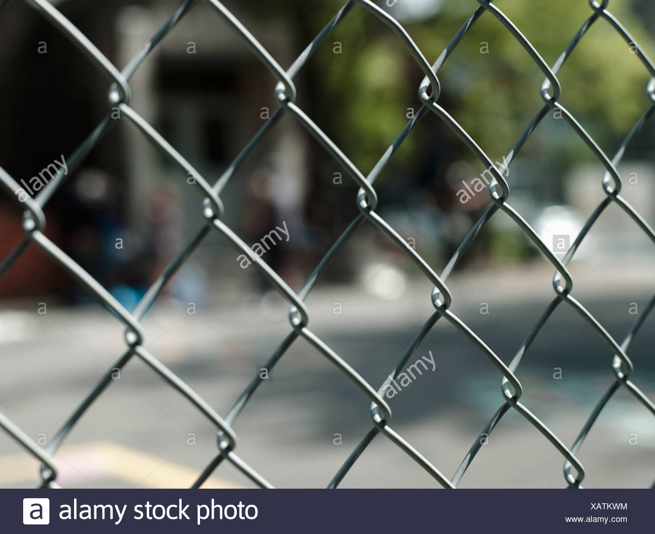 Chain Link Fencing High Resolution Stock Photography and Images - Alamy