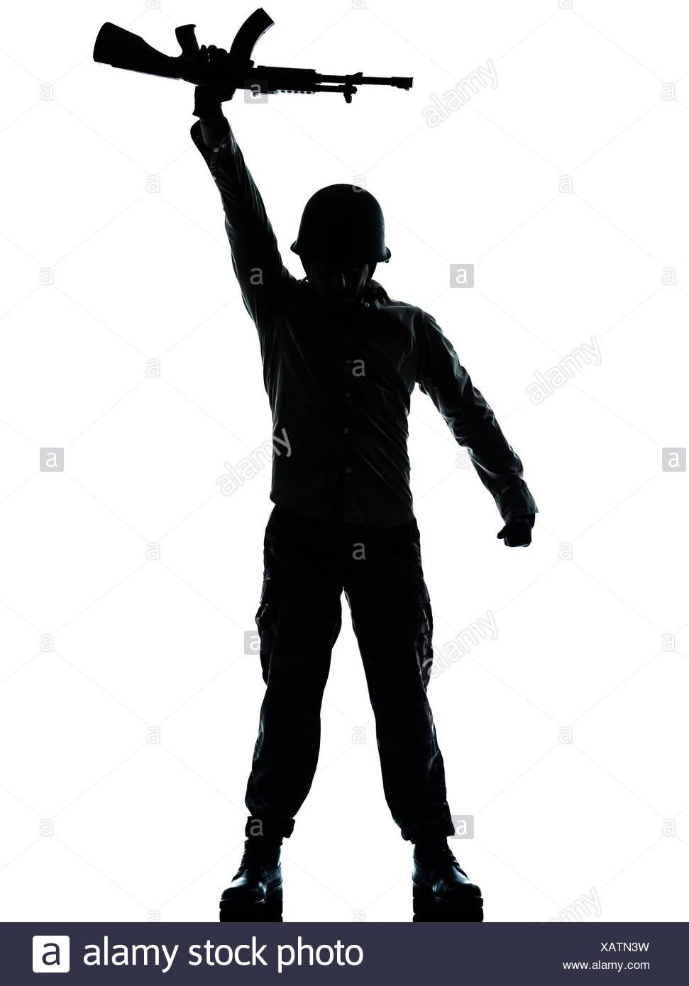 Man Holding Ak47 Gun Stock Photos & Man Holding Ak47 Gun Stock Images ...