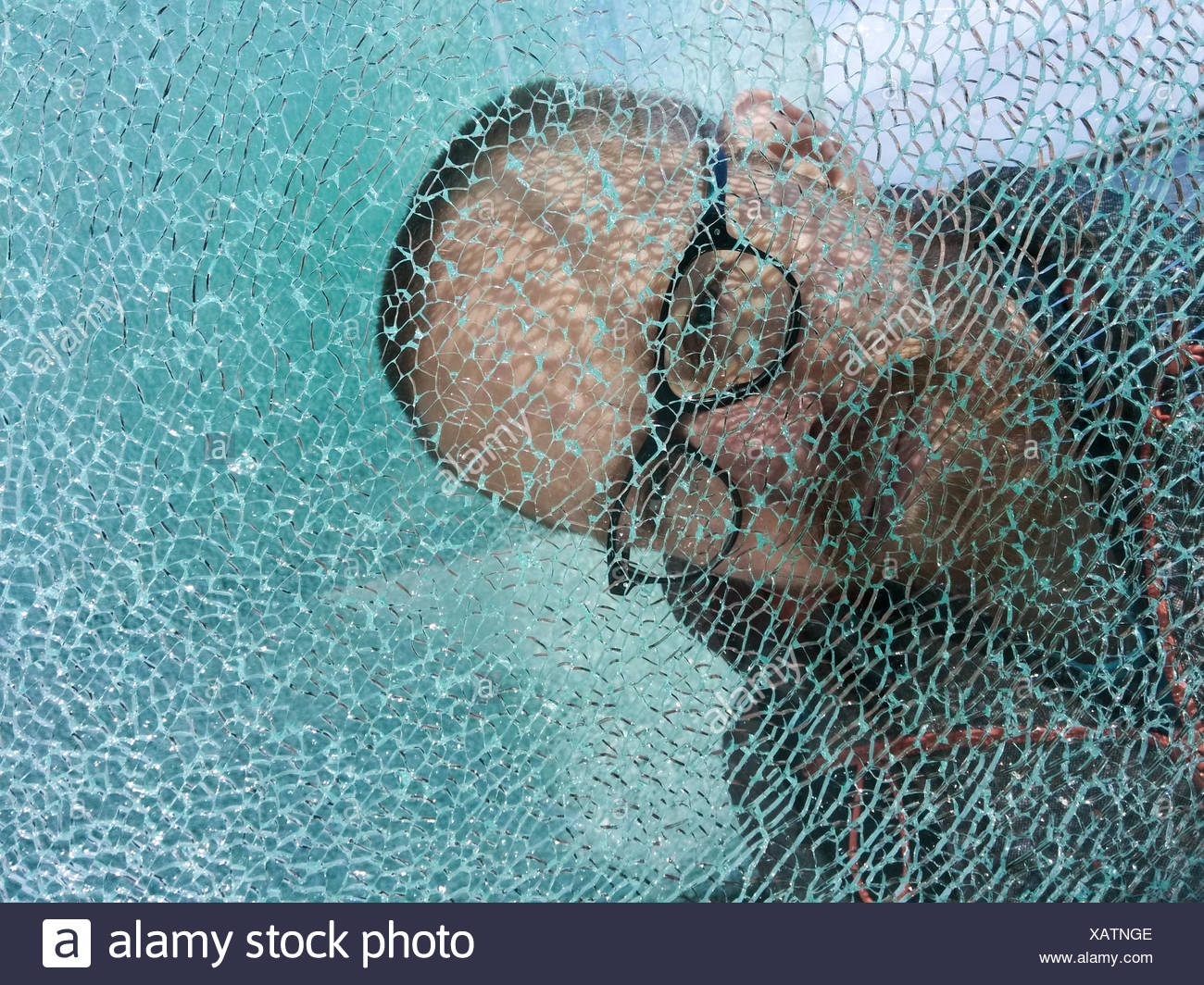 Eyeglasses Shattered High Resolution Stock Photography and Images - Alamy