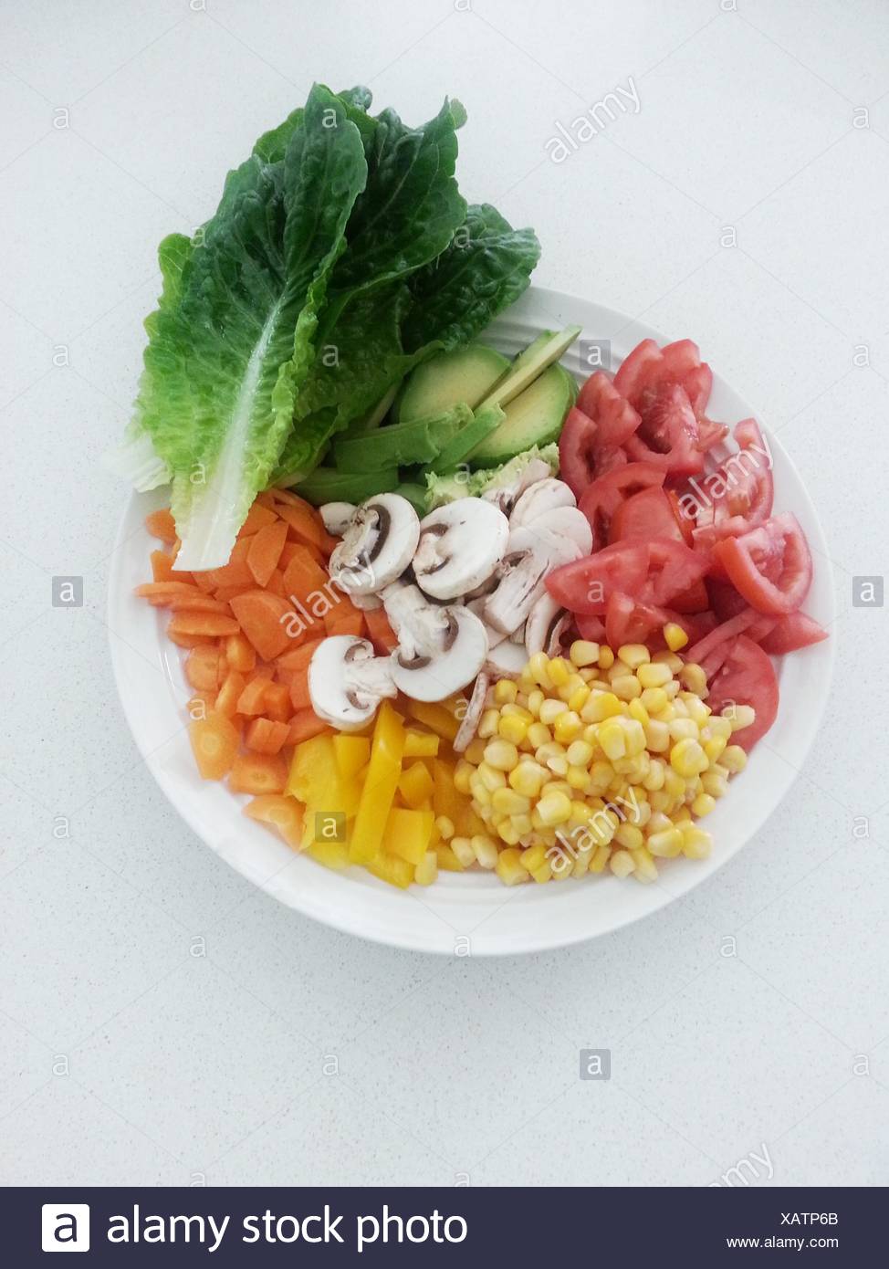 Healthy Plate High Resolution Stock Photography and Images - Alamy