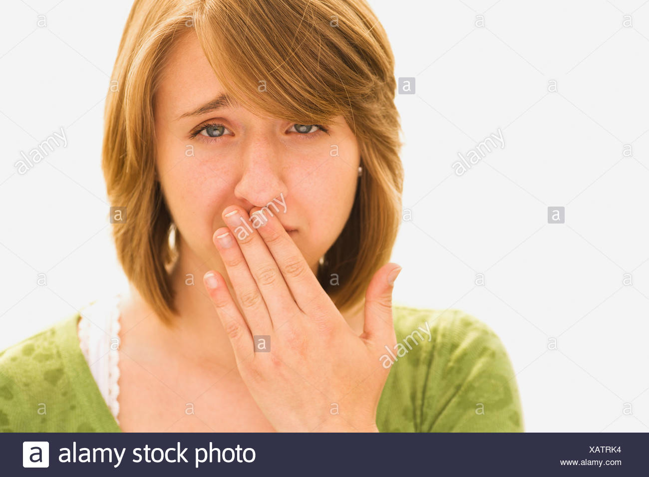 Embarrassing Embarrassment Female High Resolution Stock Photography and ...