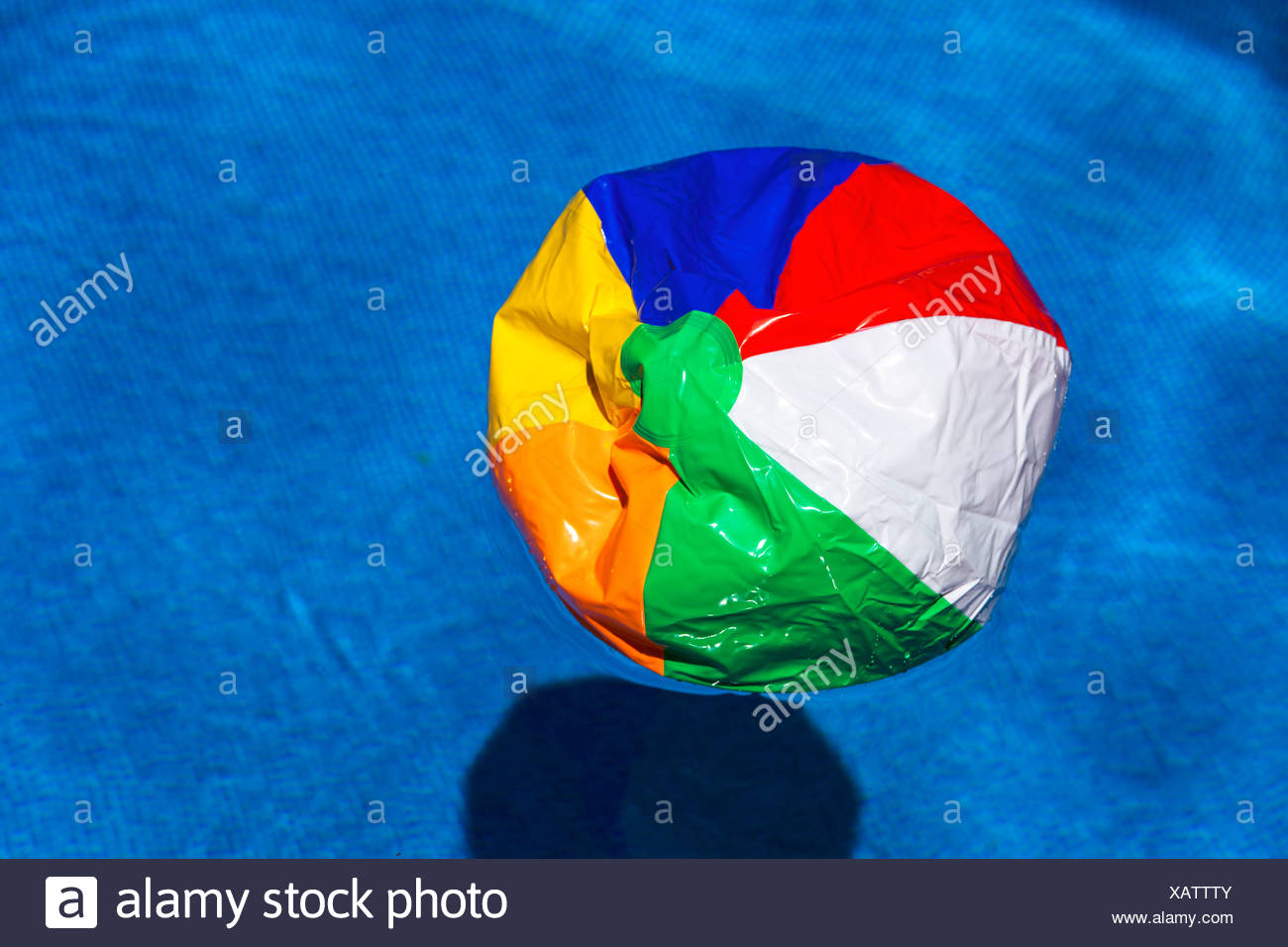 Beach Ball Deflated High Resolution Stock Photography and Images - Alamy