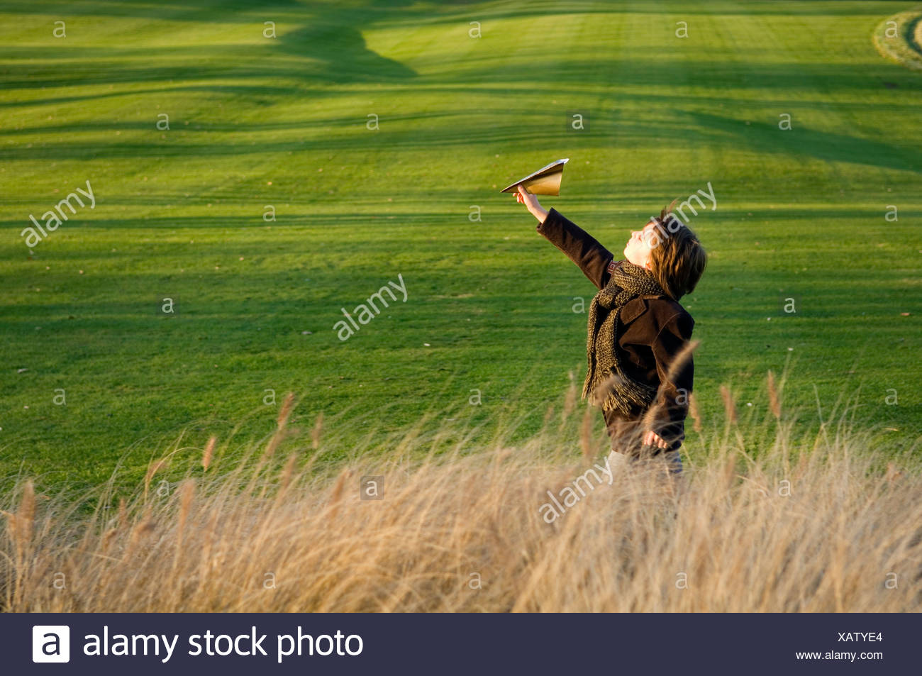 Flying Paper Boy High Resolution Stock Photography and Images - Alamy