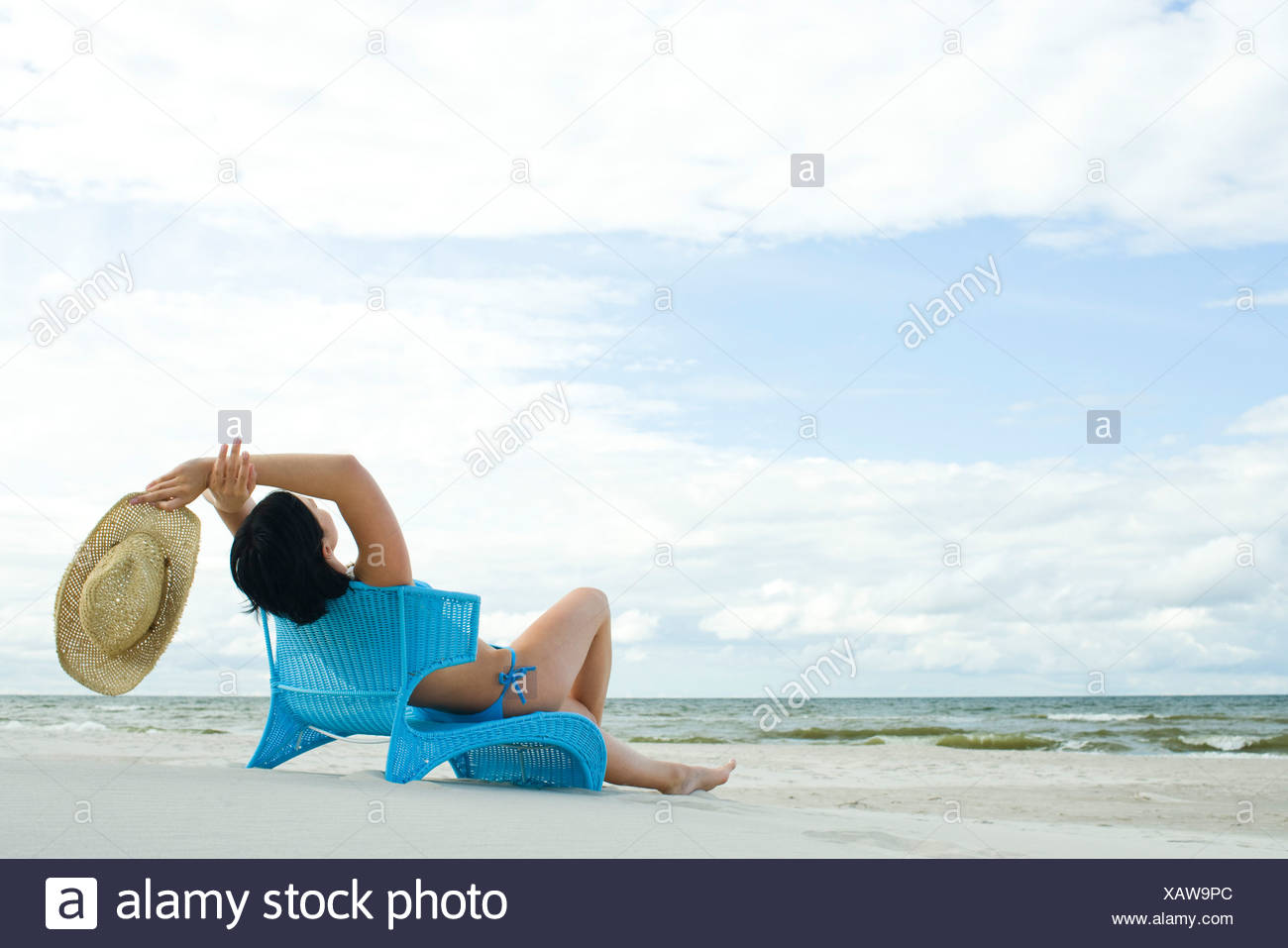 Woman Legs Beach Lying High Resolution Stock Photography and Images - Alamy