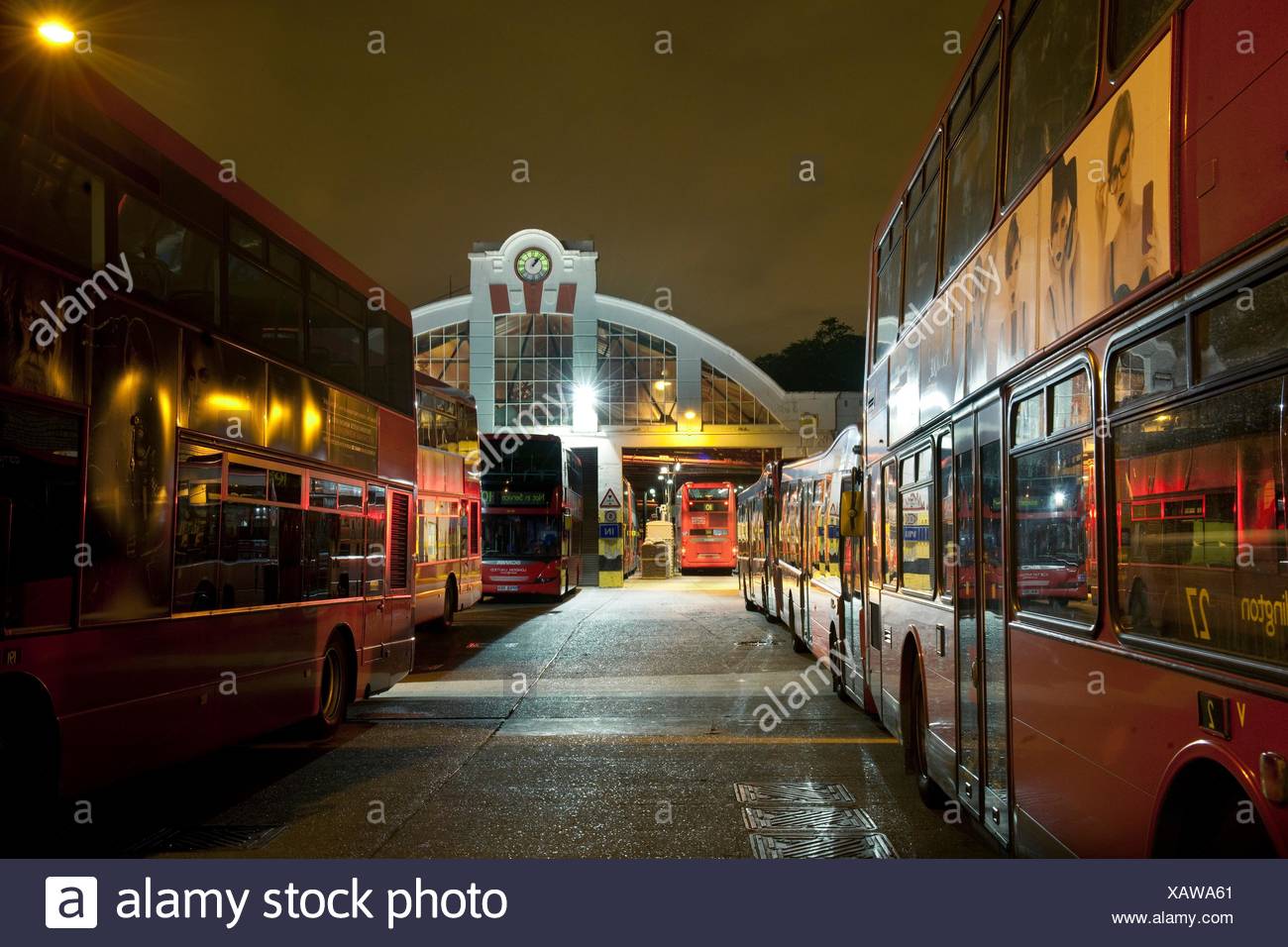 London Transport Bus Depot High Resolution Stock Photography and Images ...