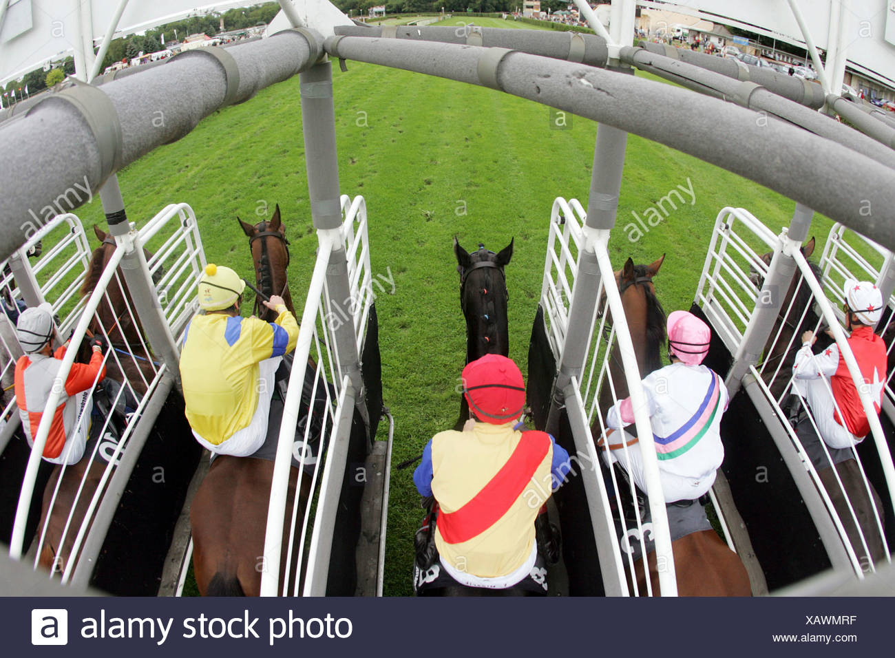 Starting Gates High Resolution Stock Photography and Images - Alamy