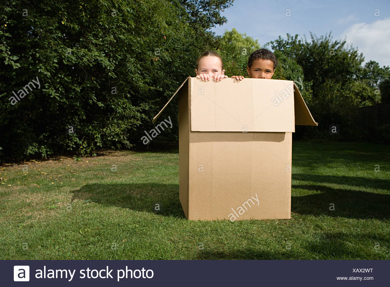 Hide And Seek With Friends Stock Photos & Hide And Seek With Friends ...