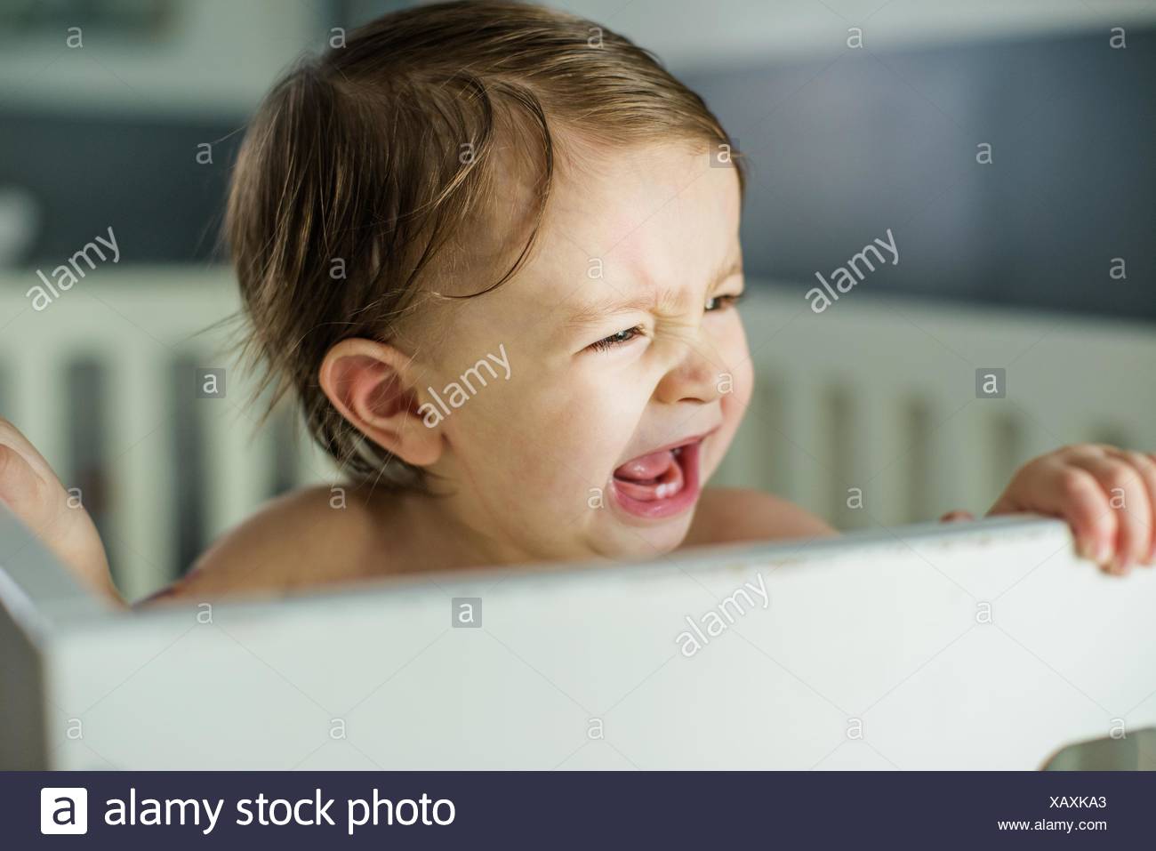 Boy Crying Bed High Resolution Stock Photography and Images - Alamy