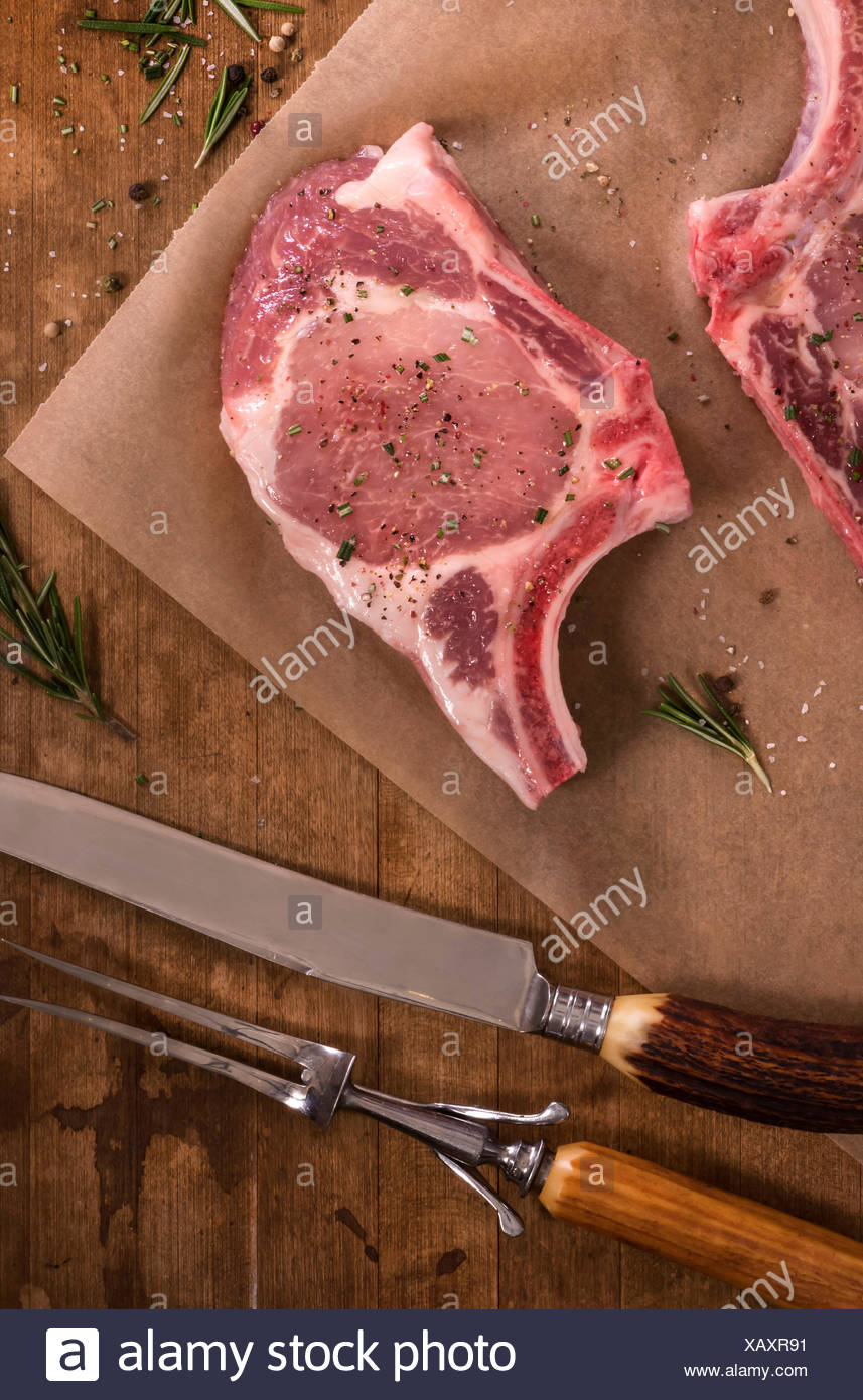 Chop Pork High Resolution Stock Photography and Images - Alamy