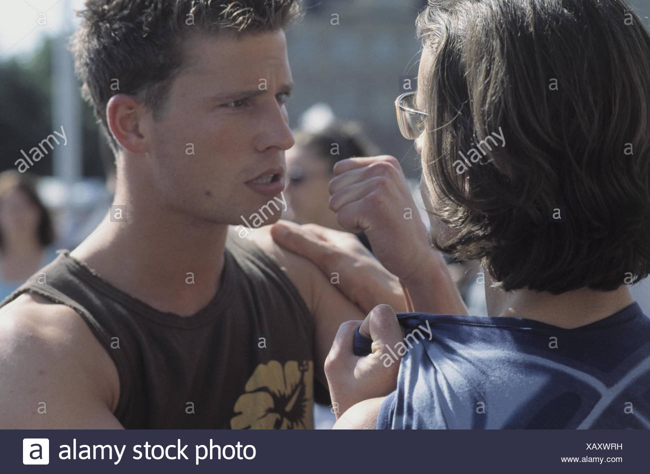 Fist Fight Men High Resolution Stock Photography and Images - Alamy