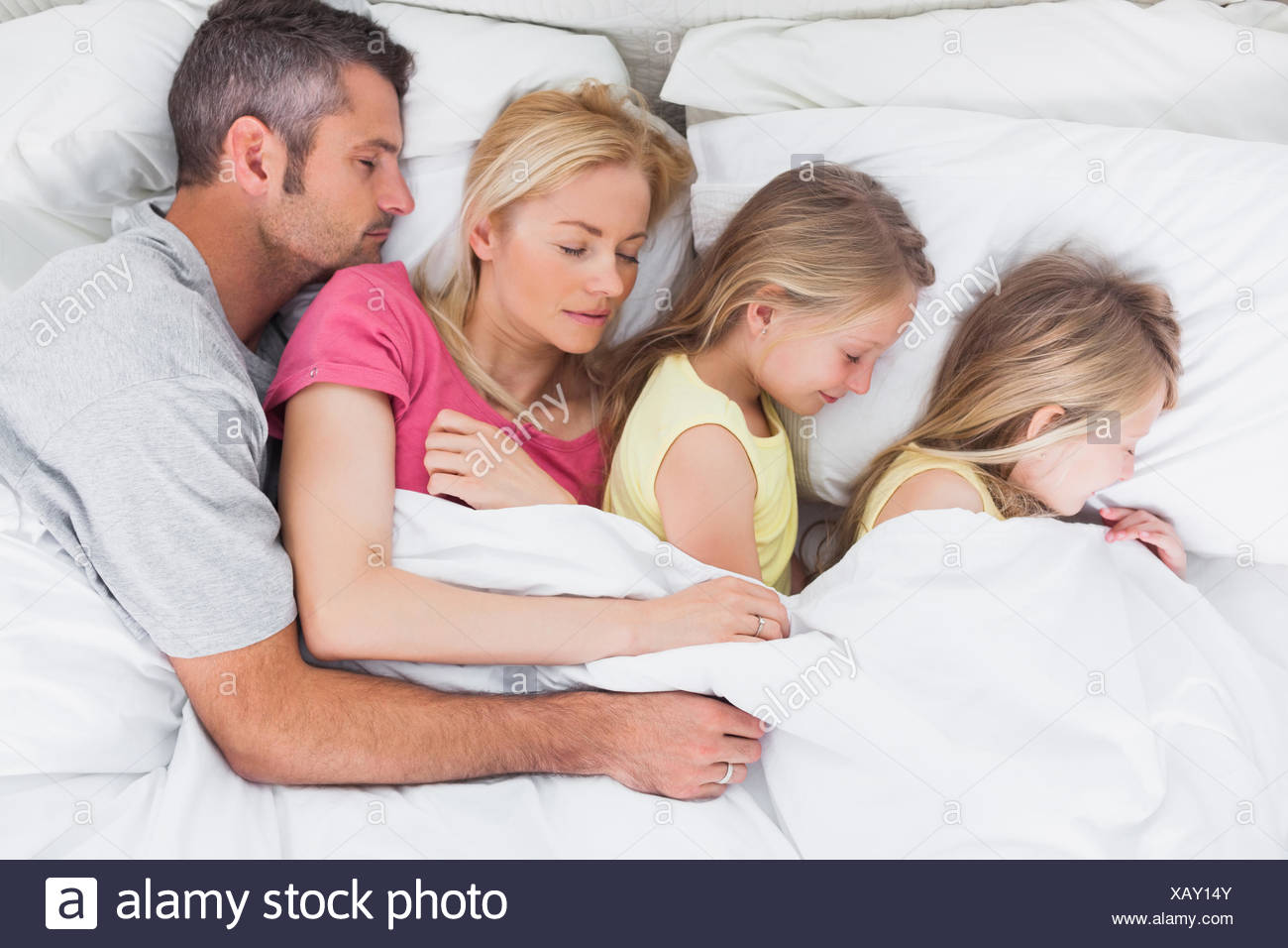 Under Covers Bed Asleep High Resolution Stock Photography and Images ...