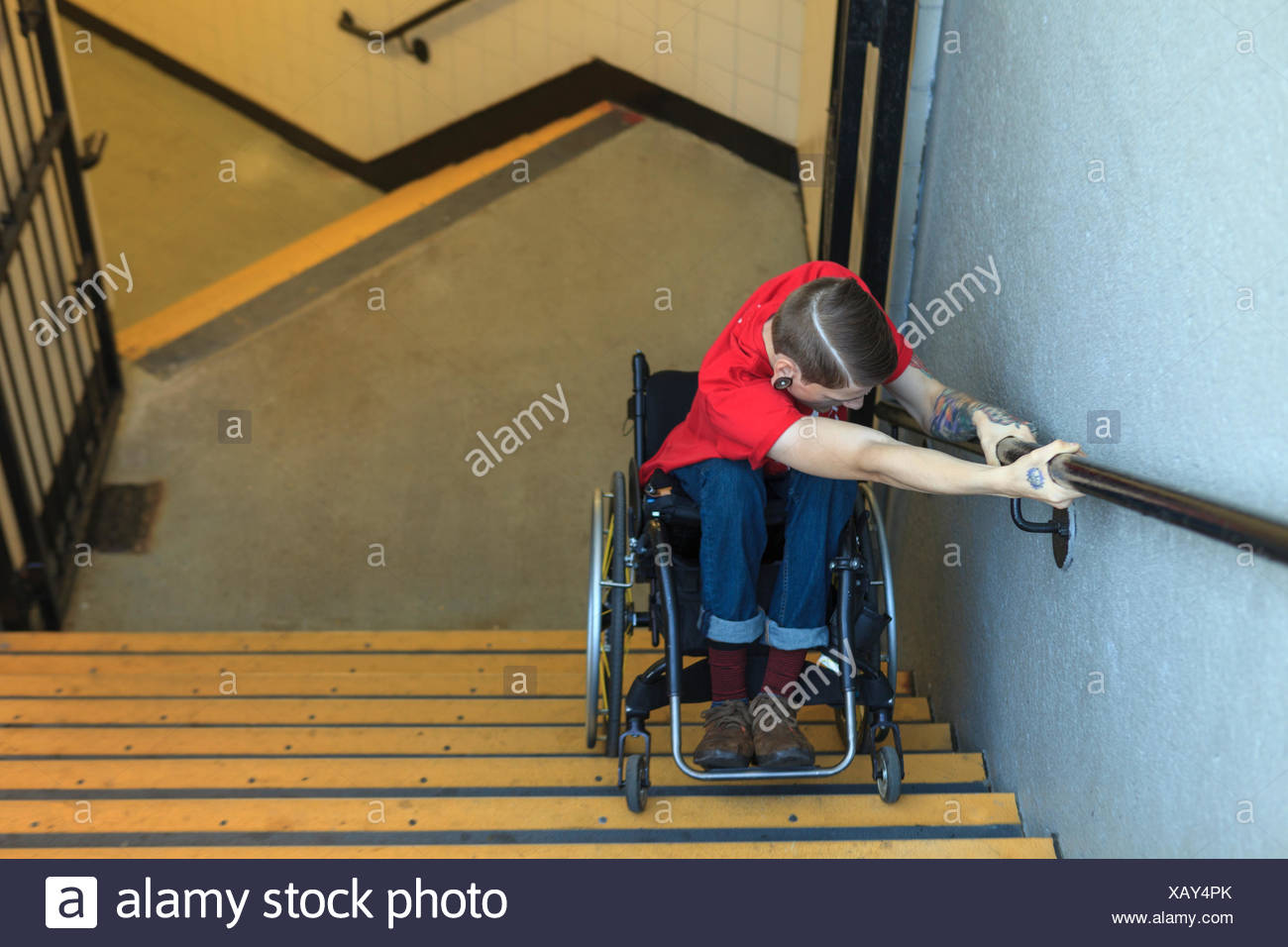 Disability Access Stairs Stock Photos & Disability Access Stairs Stock ...