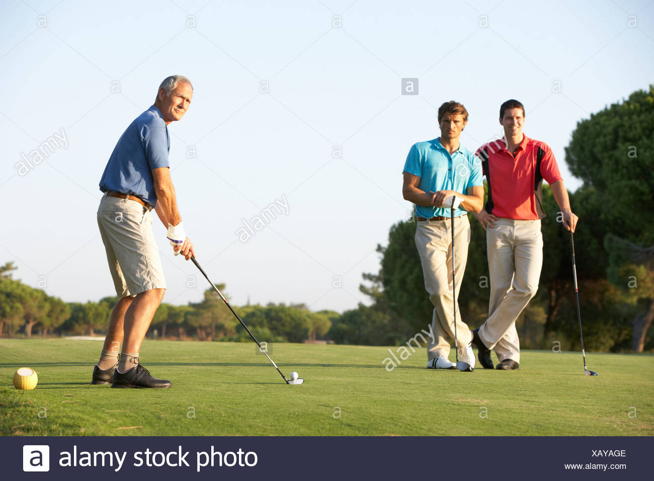 Group Of Golfers High Resolution Stock Photography and Images - Alamy