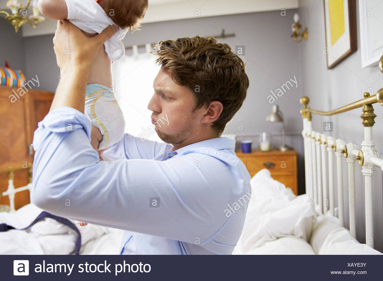 Man In Nappy High Resolution Stock Photography and Images - Alamy