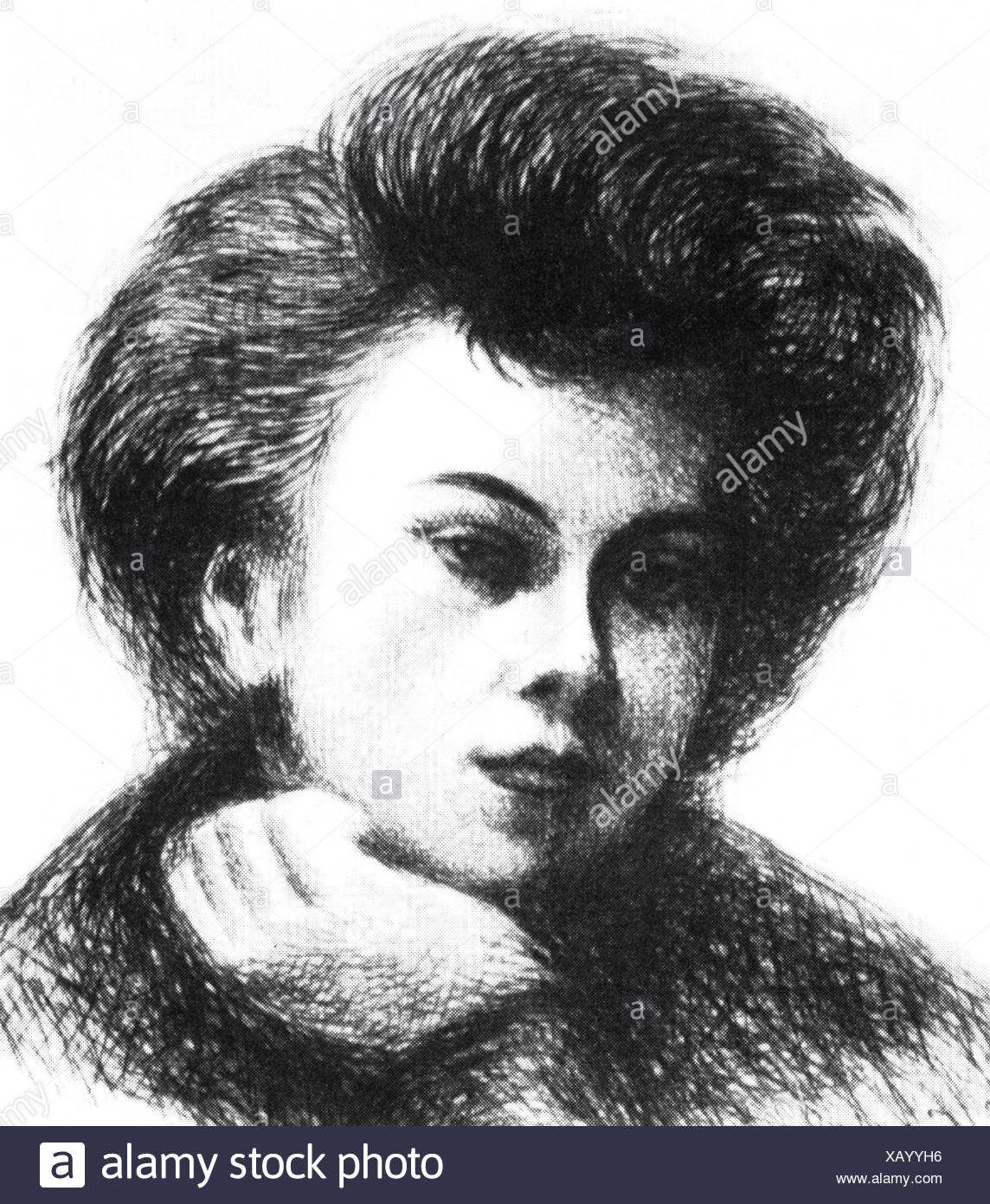 Arthur Rimbaud Portrait High Resolution Stock Photography and Images ...