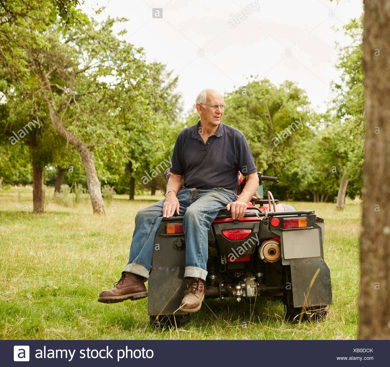 Farmer Quadbike High Resolution Stock Photography and Images - Alamy