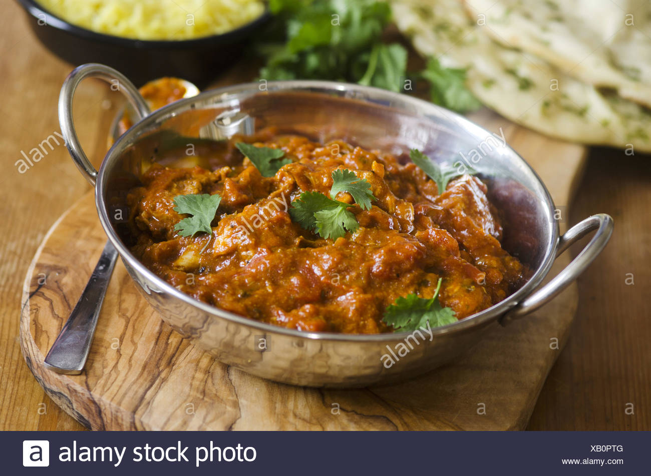 Balti Chicken Naan High Resolution Stock Photography and Images - Alamy