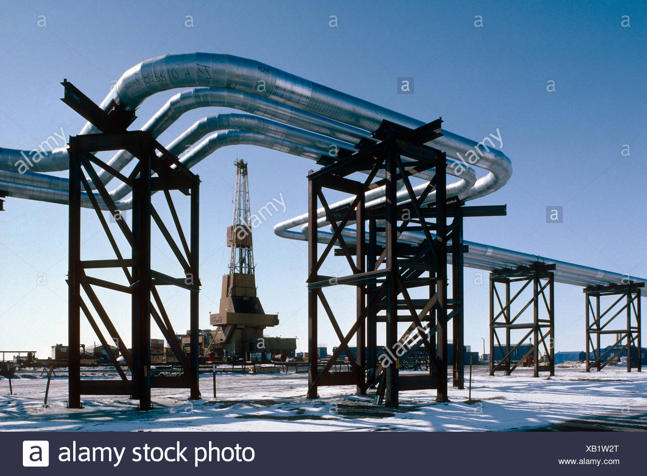 Prudhoe Bay, Alaska Oil Drilling High Resolution Stock Photography and ...