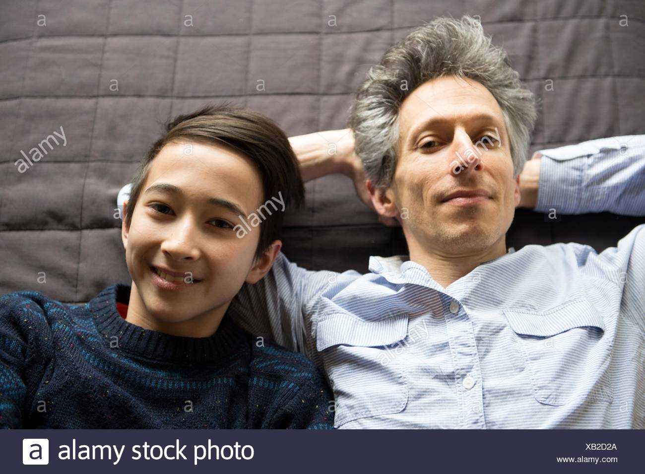 Teenage Father Son High Resolution Stock Photography and Images - Alamy