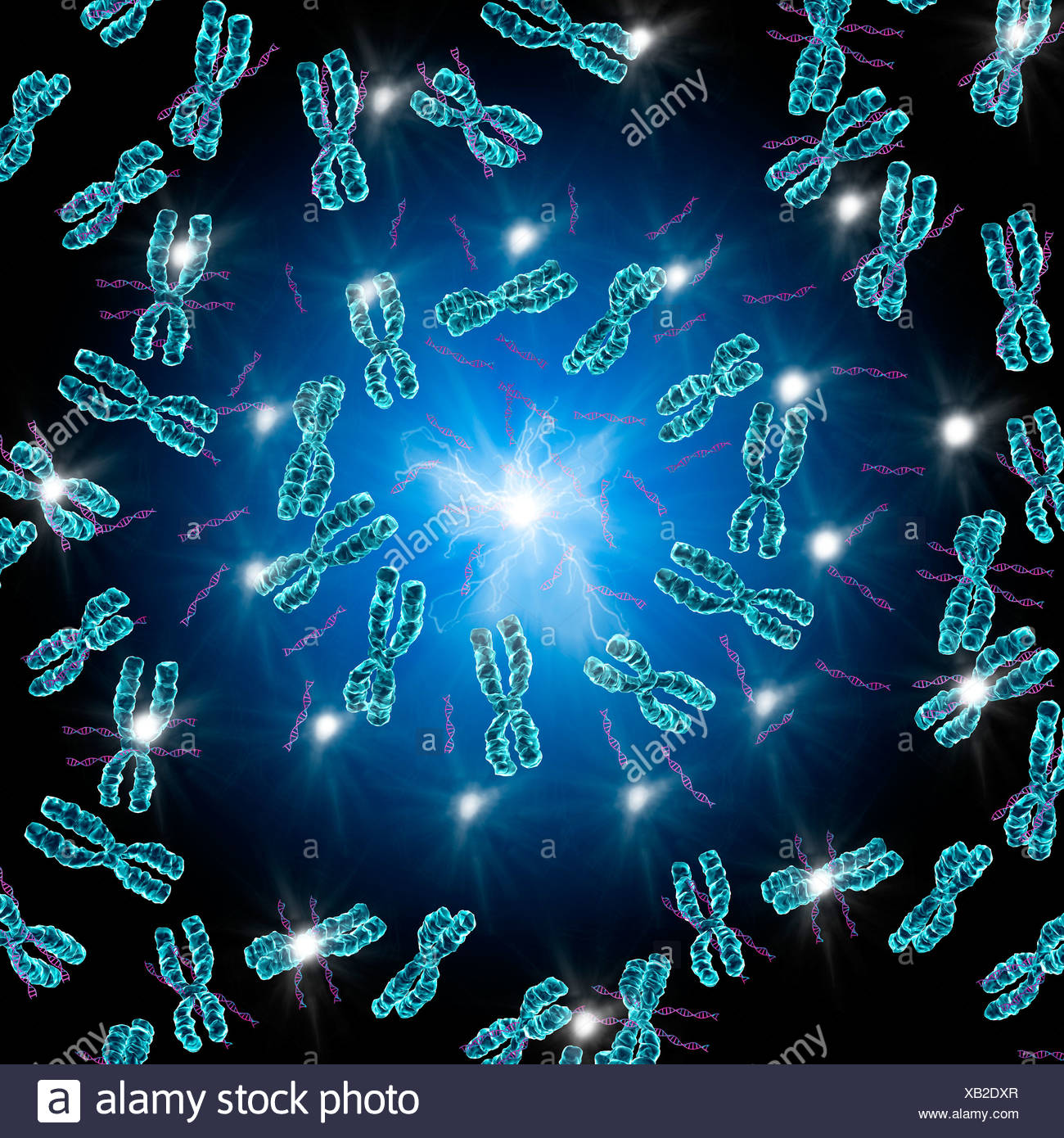 Coiled Dna High Resolution Stock Photography and Images - Alamy