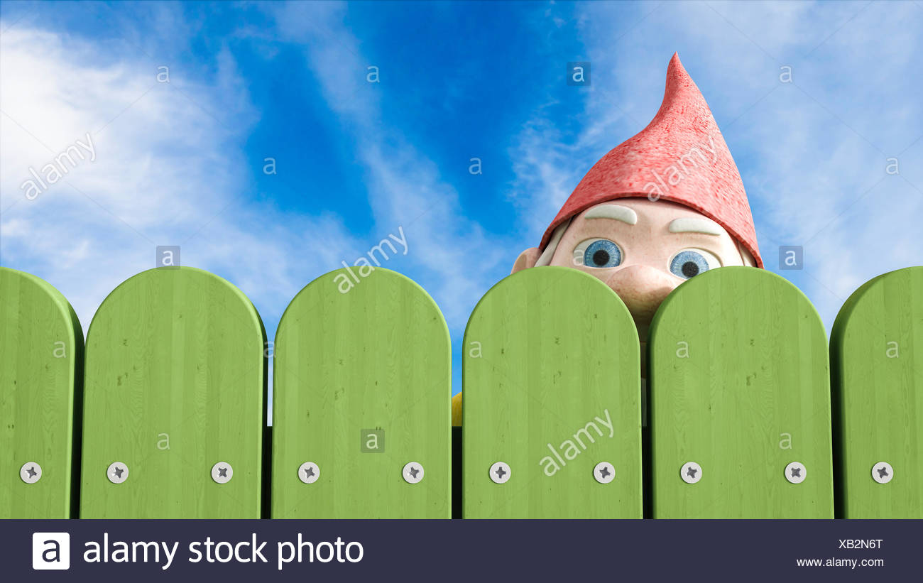 Peeking Over The Fence High Resolution Stock Photography and Images - Alamy