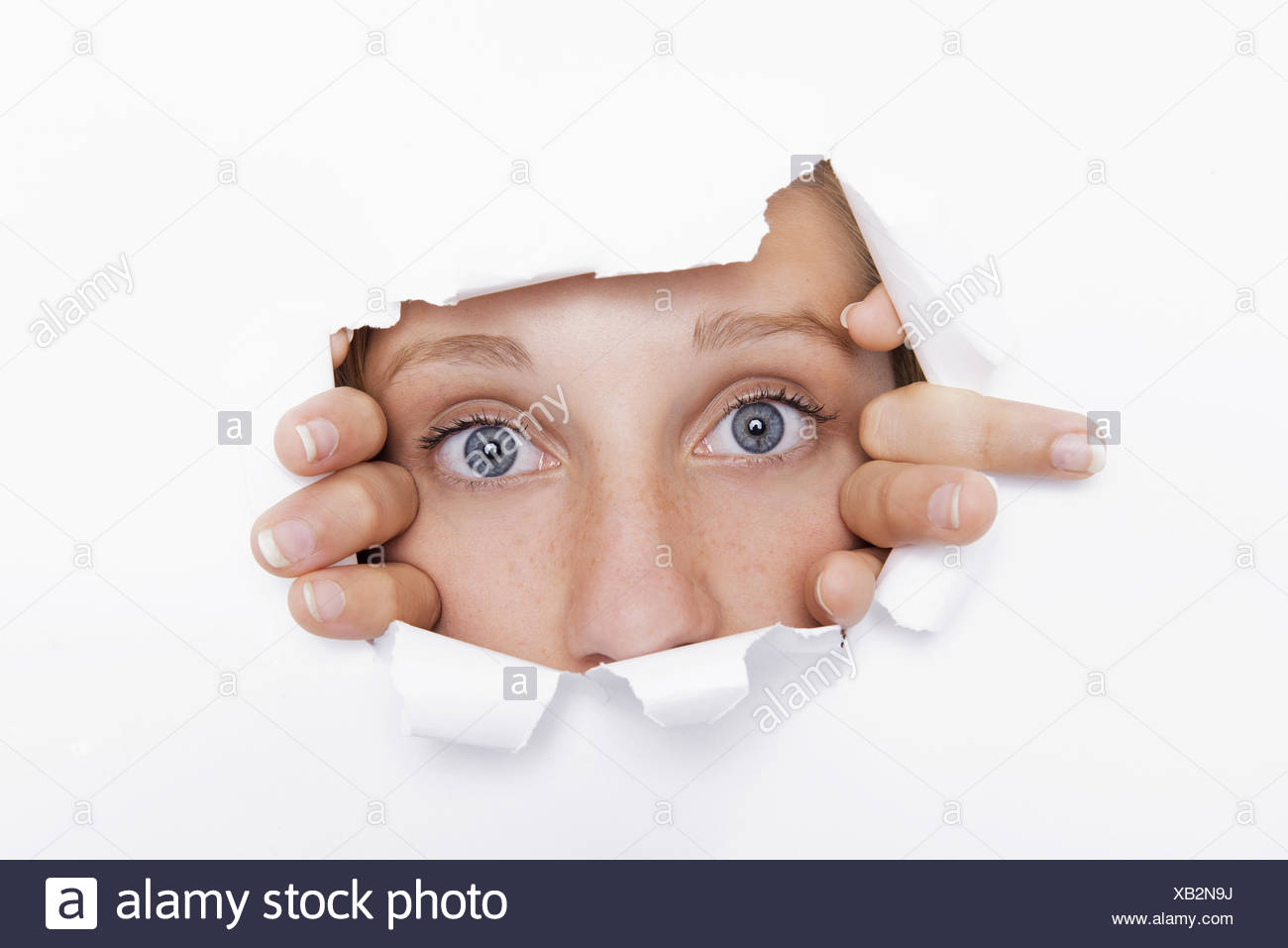 Face In Hole Stock Photos & Face In Hole Stock Images - Alamy