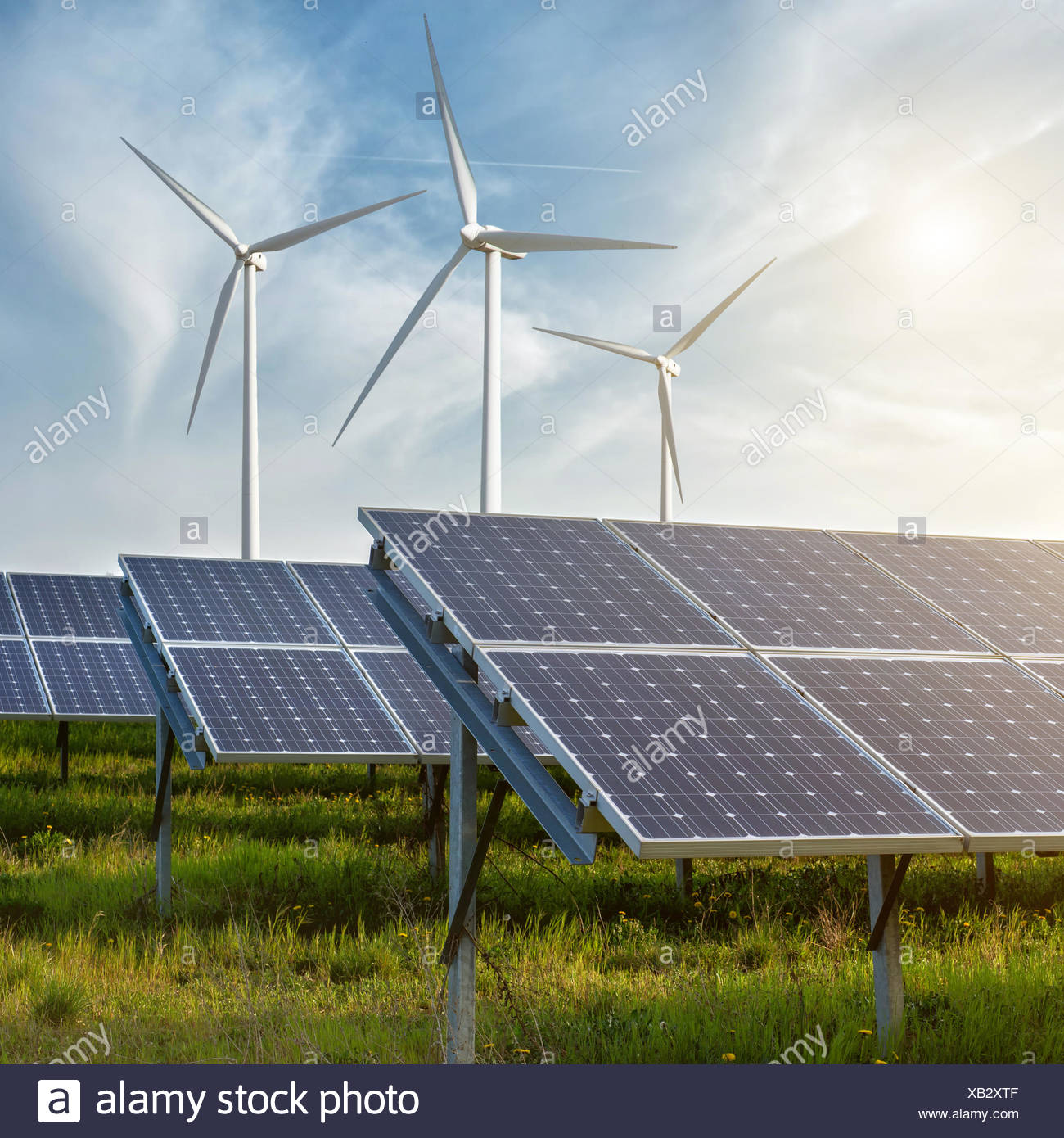 Energy Green Pinwheel Electricity Solar High Resolution Stock ...