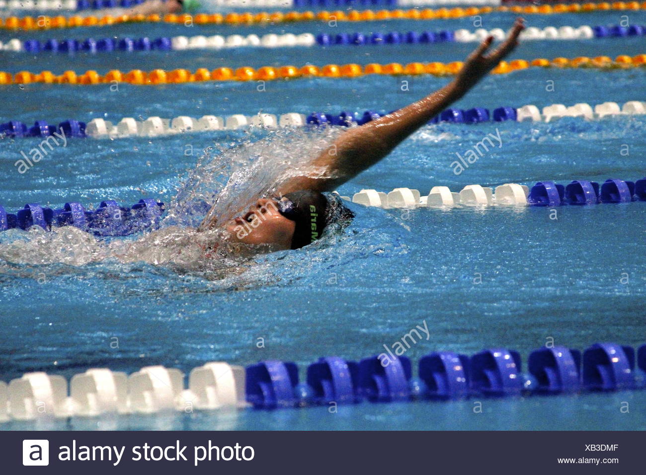 Backstroke Swimmer High Resolution Stock Photography and Images - Alamy