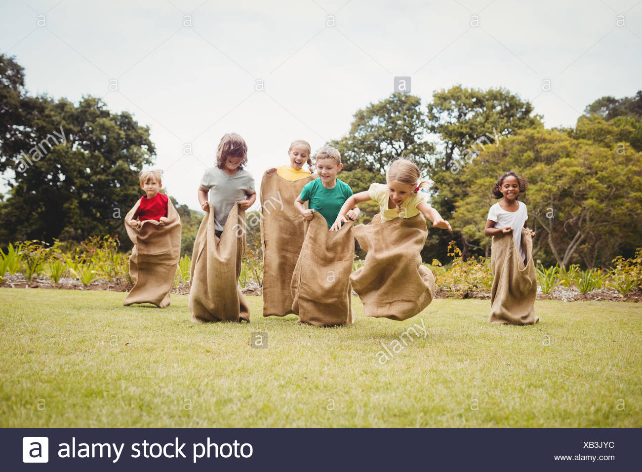 Potato Sack Race High Resolution Stock Photography and Images - Alamy