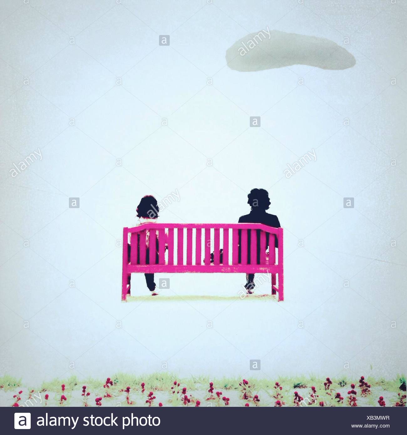 Two People Bench High Resolution Stock Photography and Images - Alamy