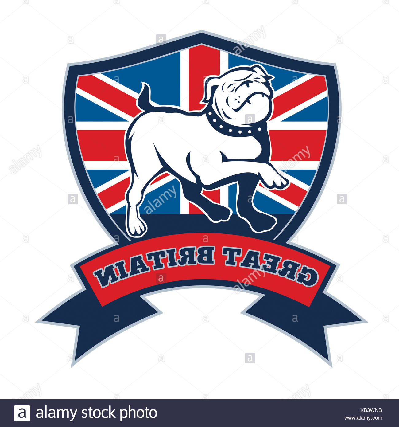 British Bulldog Cartoon High Resolution Stock Photography and Images ...